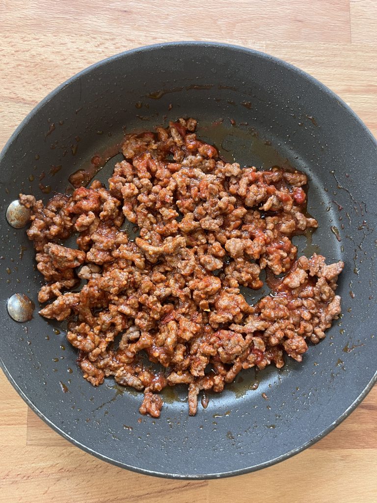 4-quadrant Taco Crunch Folded Wrap Recipe