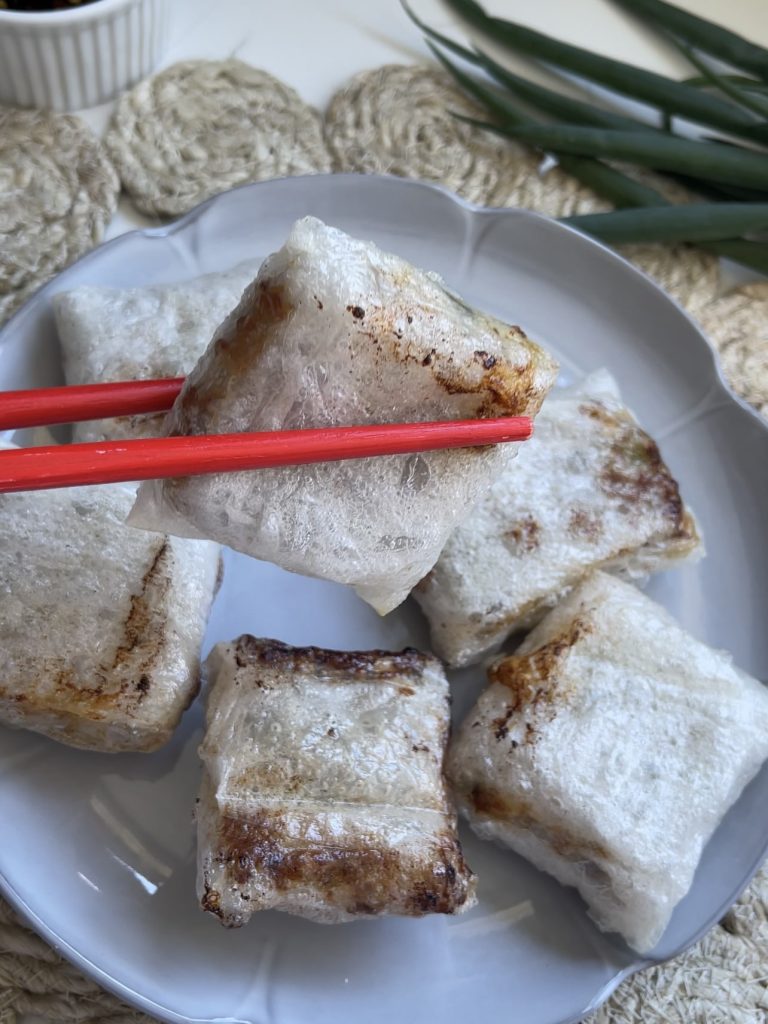 Crispy Pork Rice Paper Dumplings Recipe