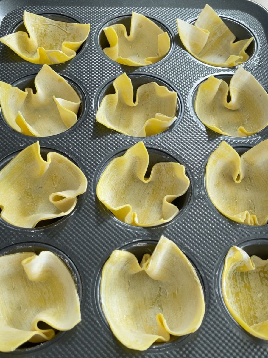 Crispy Pork Dumpling Cups Recipe