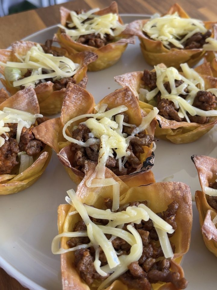Mini Taco Cups Recipe